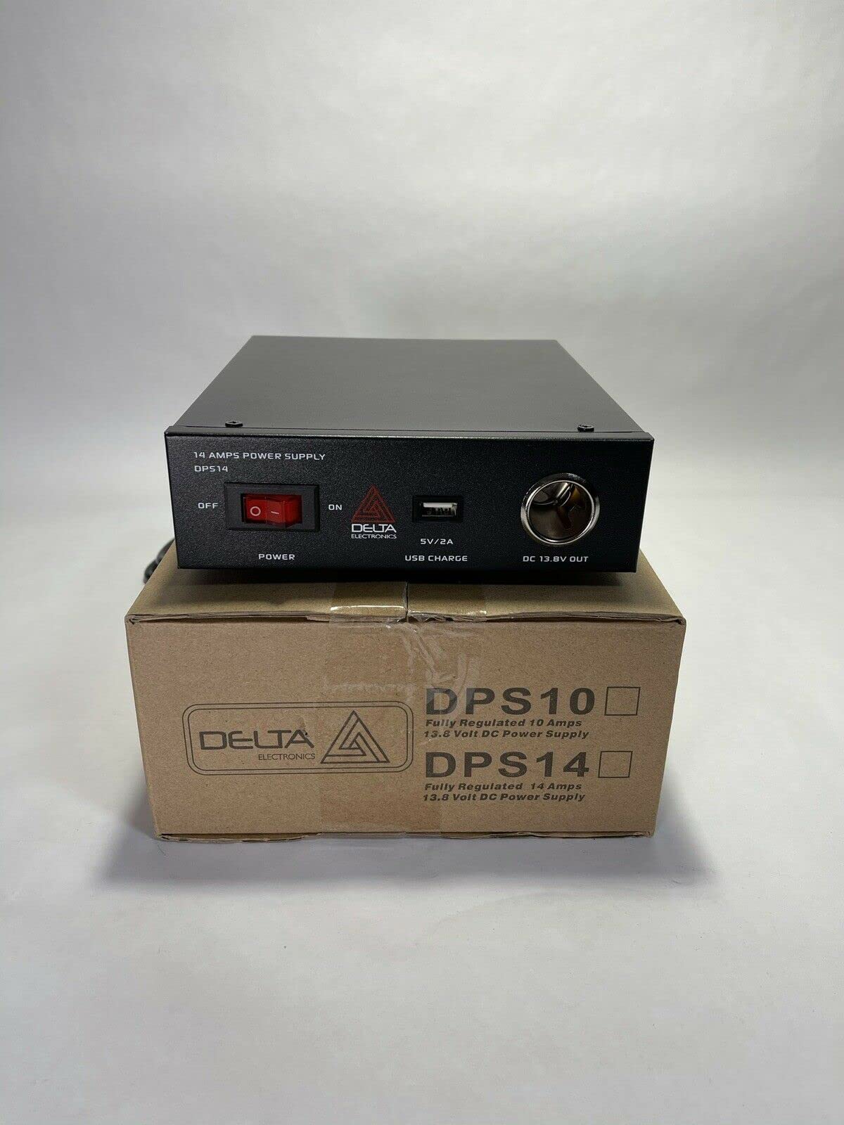 Power Supply 14 Amp Delta DPS14 12-13.8v AC/DC Ultra Compact Small
