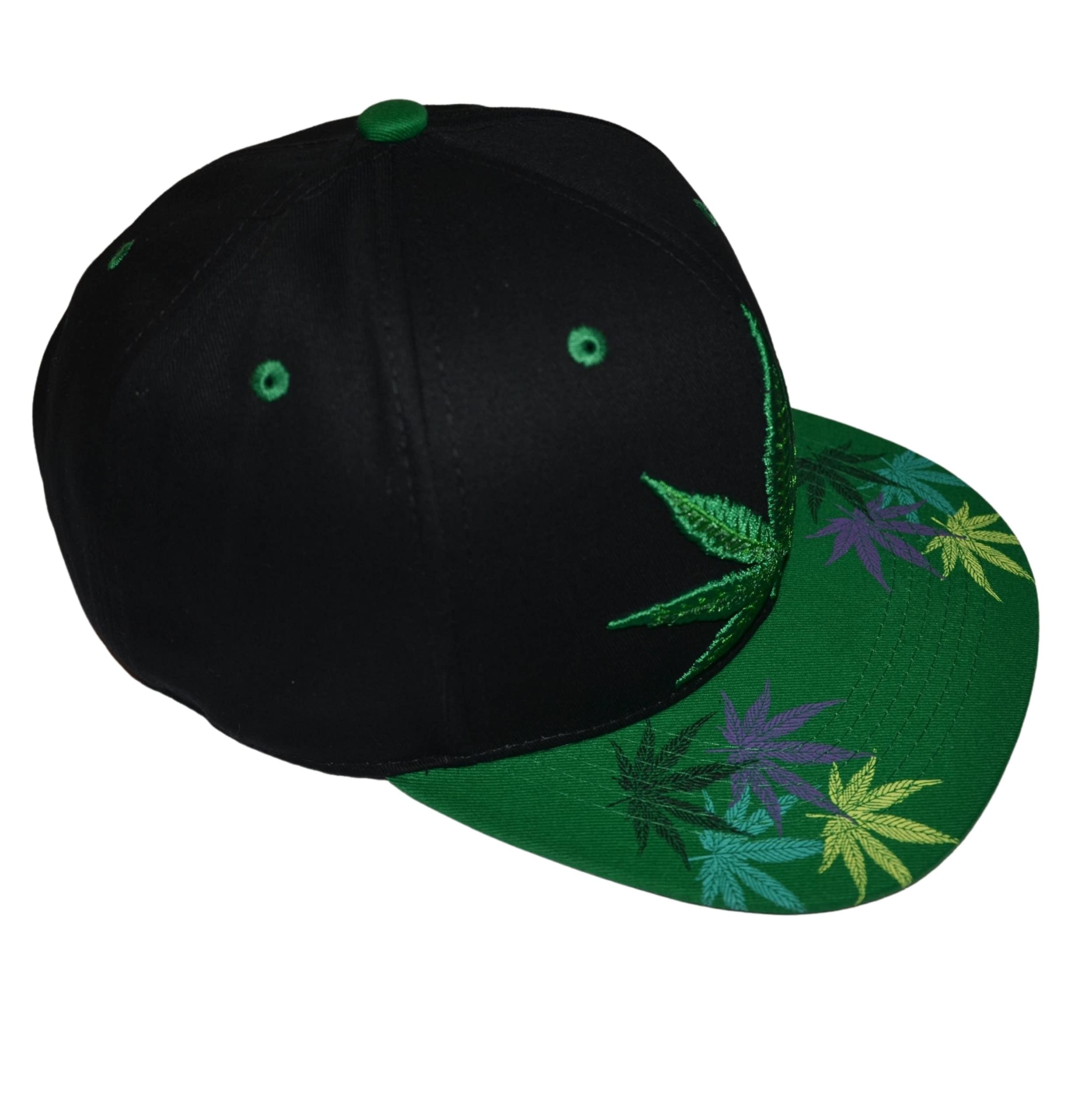 Popfizzy Men’s Boss Hat, Hip Hop Baseball Caps, Black and Grey Boss Snapback Trucker Hat, Flat Bill Cap, Hip Hop Apparel