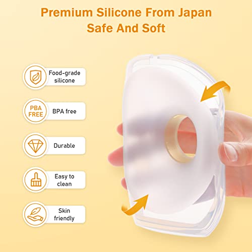MISSAA Wearable Breast Pump, High Efficient Hands Free Pumps with 3 Modes & 8 Levels of Longest Battery LED Display, Double Portable Electric Breast Pump Fits for Most Size (13-26mm), Green
