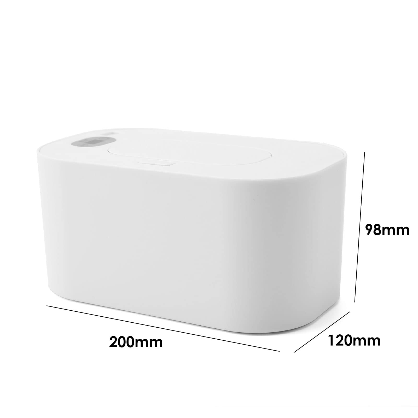 Rehomy Baby Wipe Warmer and Dispenser with Adjustable Temperature USB Charging Wet Wipes Warmer