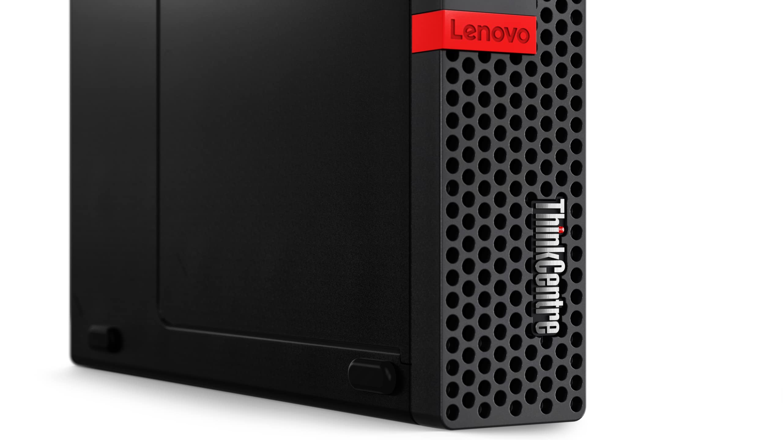 Lenovo ThinkCentre M625Q Thin Client Desktop Computer, AMD A9-9420e Processor, 4 GB DDR4 SDRAM, 128 GB SSD, AMD Radeon R5 Graphics, Windows 10 Pro, 10TF002WUS, Black