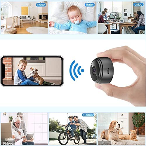 Shaopao Indoor Camera Security Wireless WiFi Cmaera HD1080P Portable Surveillance Outdoor Camera Security Application Remote View, Motion Detection