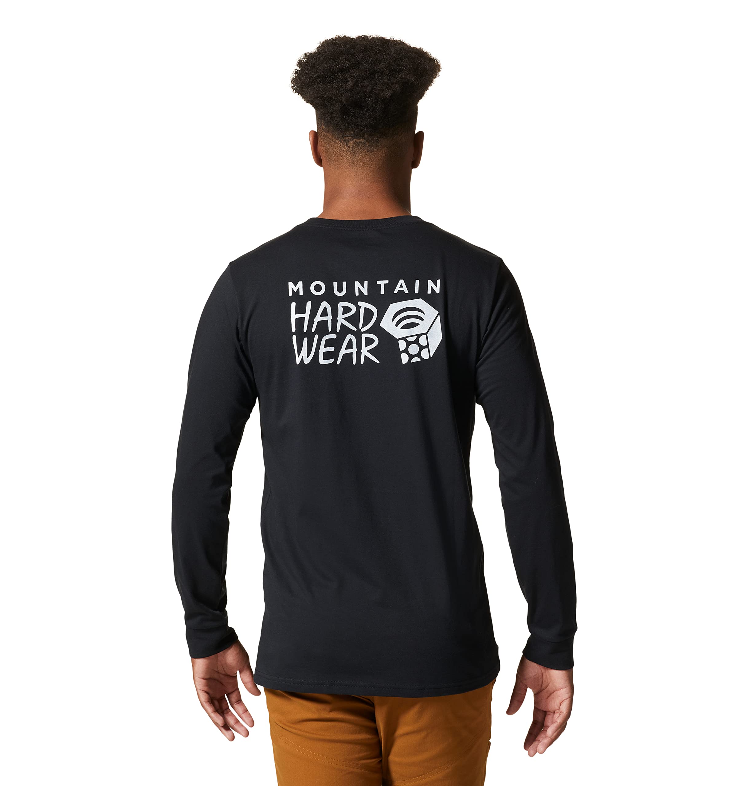 Mountain Hardwear Men's MHW Back Logo Long Sleeve, Dark Copper, Medium