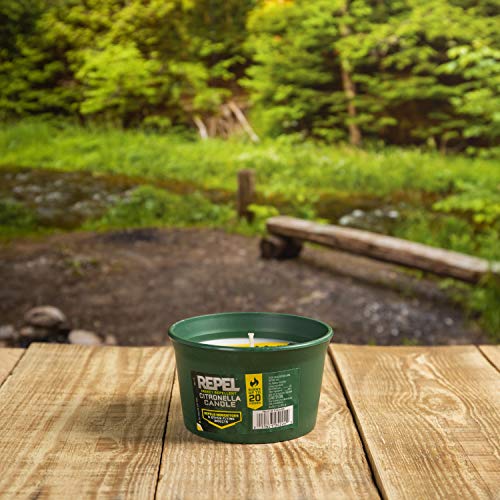 Repel Insect Citronella Candle, Pack of 1
