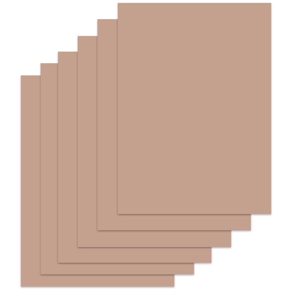 OUOSY Non-Stick Reusable Oven Liners For The Bottom Of Gas Oven 500 Degrees Fiberglass Toaster Oven Liner Sheet Zero Clean For Oven Heat Resistance Oven Drip Liners 15.75 x 11.81ā', 6 Pack, Brown