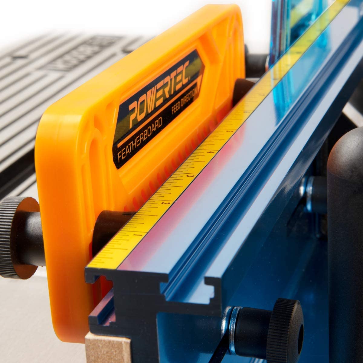 POWERTEC 71536 Deluxe Router Table Fence System 3-3/8β Tall 24" Long