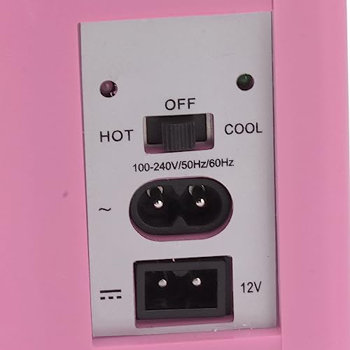 Mothinessto DC12V Cosmetic Makeup Mini Fridge AC100-240V 4L Quiet Skin Care Cooling Heating Office Refrigerator (US Plug)