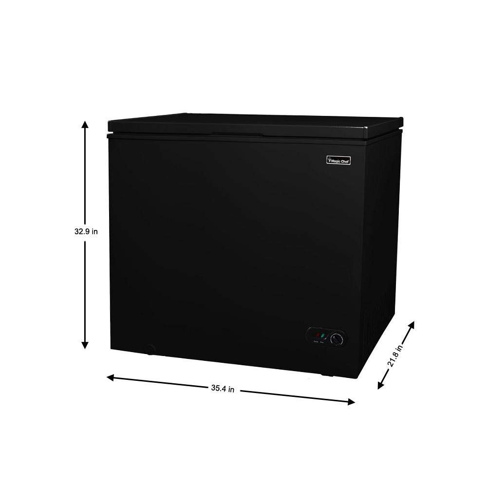 Magic Chef 7.0 cu. ft. Chest Freezer in Black