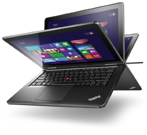 Lenovo ThinkPad Yoga 20CD00BAUS 12.5-Inch Convertible 2 in 1 Touchscreen Ultrabook (1.6 GHz Intel Core i5-4200U Processor, 4GB DDR3, 500GB HDD, 16GB SSD, Windows 8.1) Grey