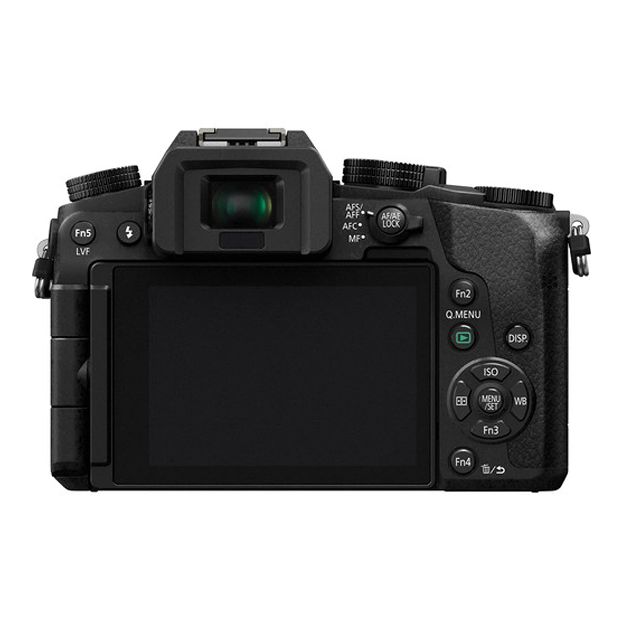 Panasonic Lumix G7 Mirrorless Camera with 14-42mm Lens (Black)- LED Video Light + Microphone + Extreme Speed 64GB Memory(23pc Bundle)