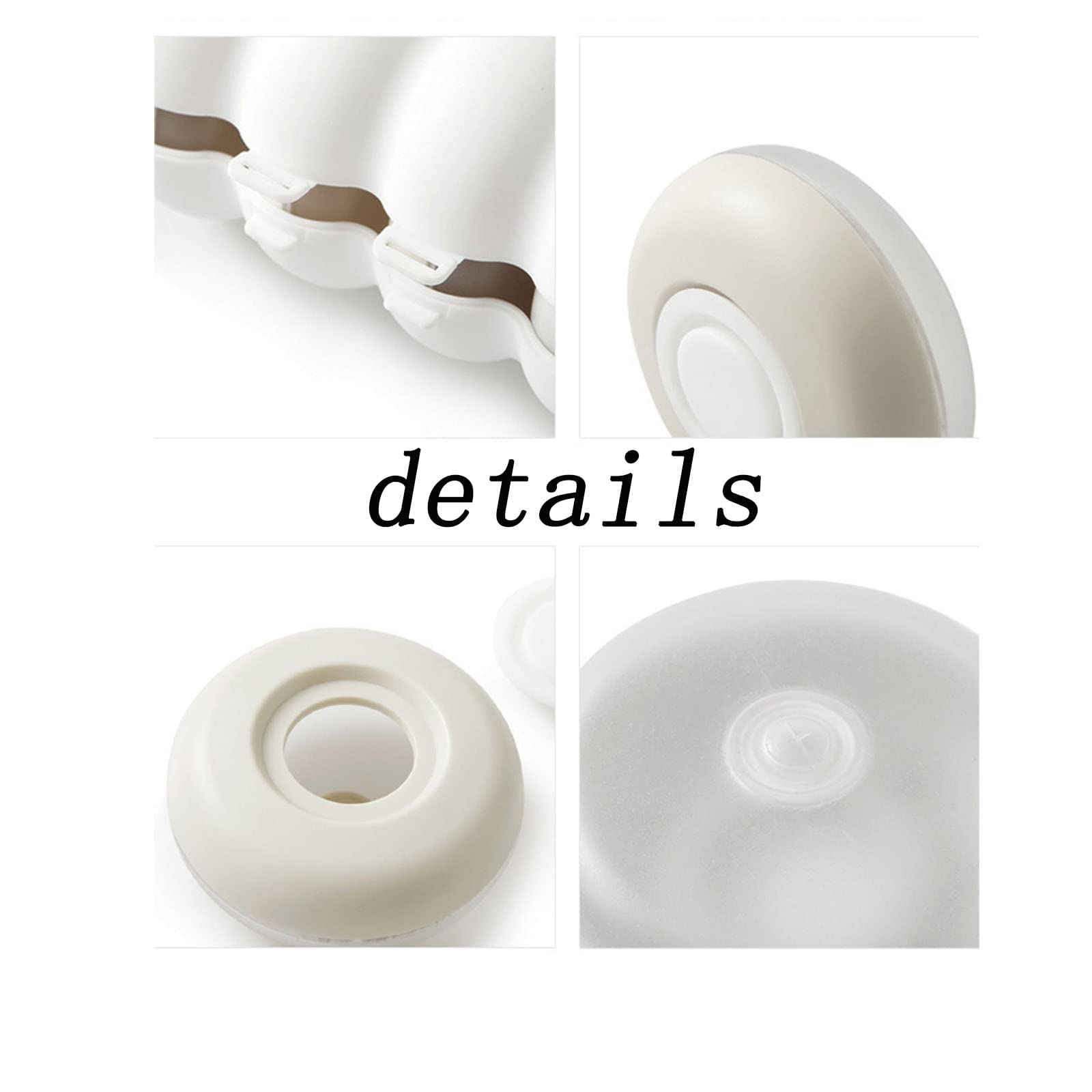Travel Pods - Travel Pods Toiletries with Case, Toiletries Squeeze, 4pcs/Set Round Liquid Emulsion Storage Box Dispenser Container Portable Travel Push-Type (2Set)