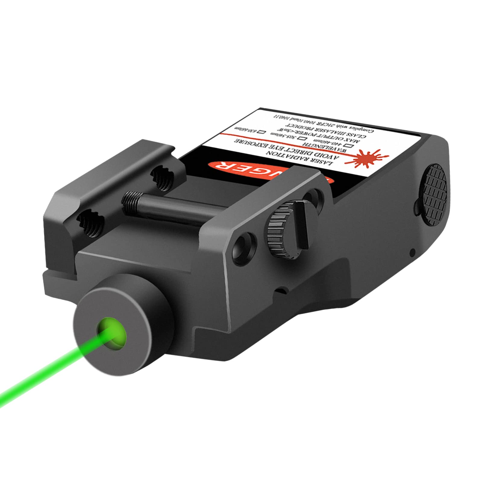 Nihowban Red/Blue/Purple/Green Laser Sight Picatinny Weaver Rail Mount,Magnetic Rechargeable Red Beam for Pistol Handgun Rifle,Easy to Install and Adjust