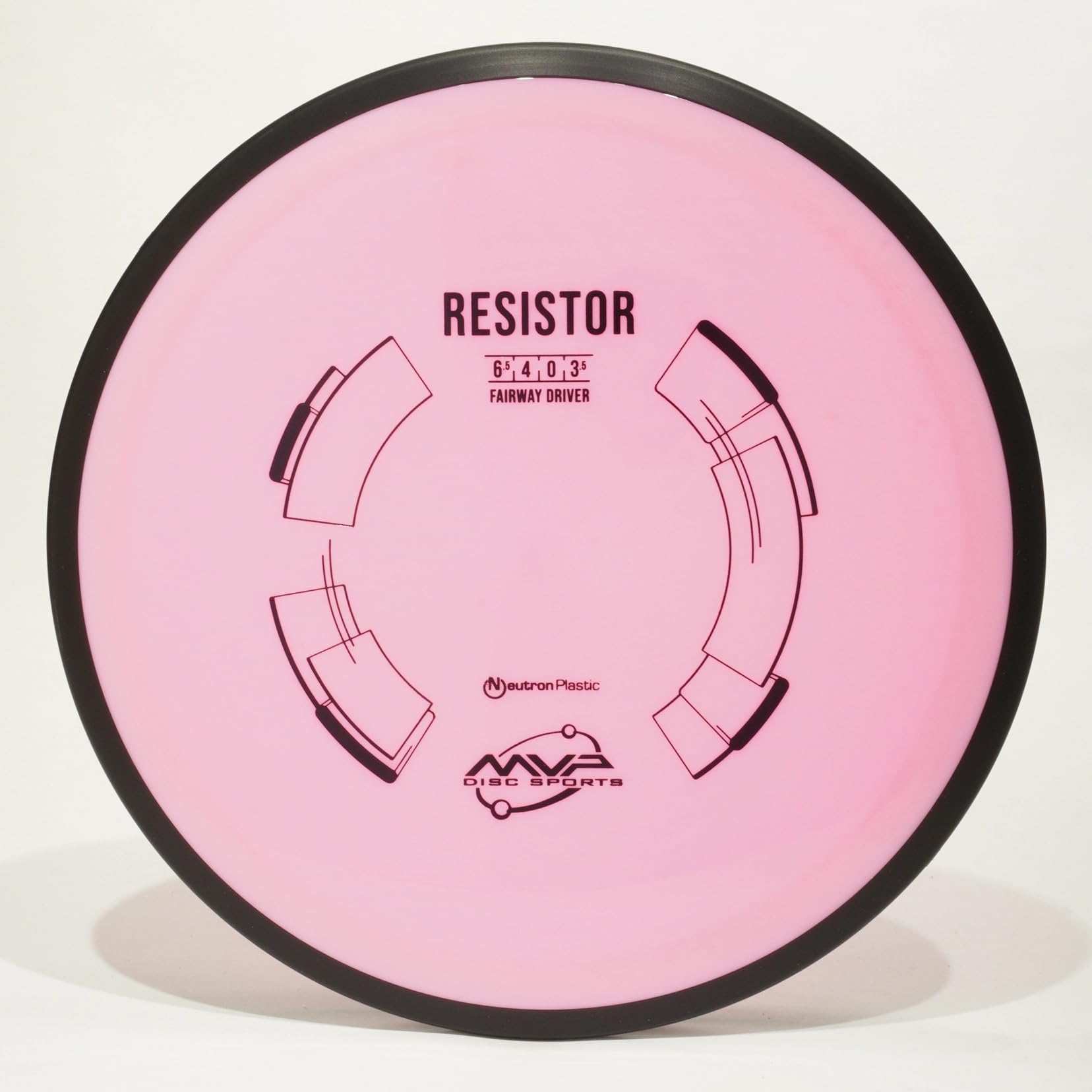 MVP Resistor (Neutron) Fairway Driver Golf Disc, Pick Weight/Color [Stamp & Exact Color May Vary] Pink 160-166 Grams