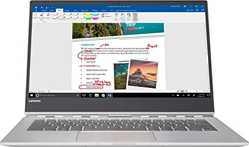 Lenovo Yoga 920 2-in-1 13.9" FHD Touchscreen Laptop, Intel Core i7-8550U, 8GB DDR4, 256GB SSD PCIe, Webcam, Bluetooth, Fingerprint Reader, Thunderbolt, Backlit Keyboard, Active Pen, Windows 10