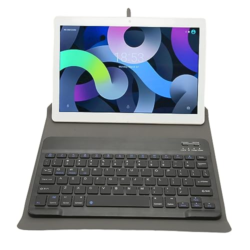 MAVIS LAVEN 10.1 Inch Tablet, 8MP 20MP 10 Core CPU US Plug 100β240V 4G LTE 8800mAh 2 in 1 Tablet 12GB 256GB for Study (US Plug)