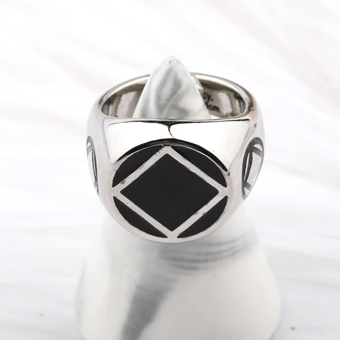 Narcotics Anonymous Jewelry NA Rings Sobriety Gift Recovery NA Narcotics Anonymous Gift Addiction Recovery Gift New Beginnings Gift (Rings NA-S 12)
