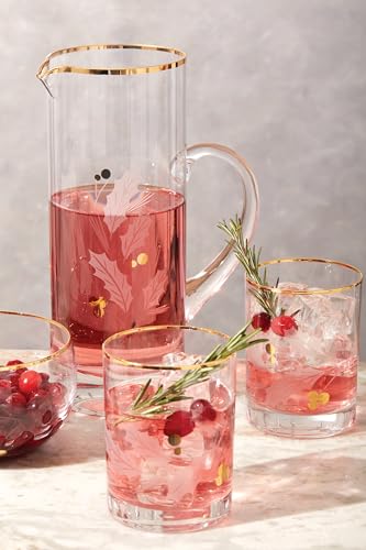 Lenox 886861 Holiday Gold 4-Piece Double Old Fashioned Set