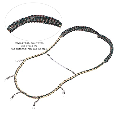 Naroote Fly Fishing Lanyard, Easy Access Universal Fly Fishing Tippet Holder Tools Quick Release for Fishing Accessories
