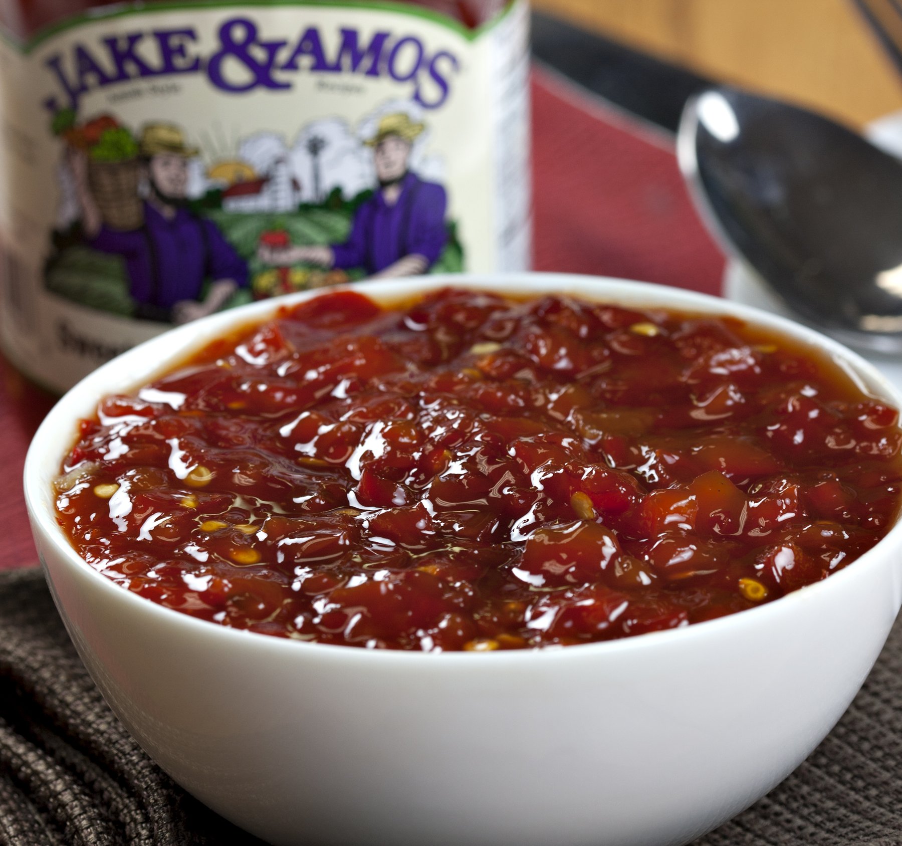 Jake & Amos Sweet & Hot Pepper Relish 18 oz. (3 Jars)