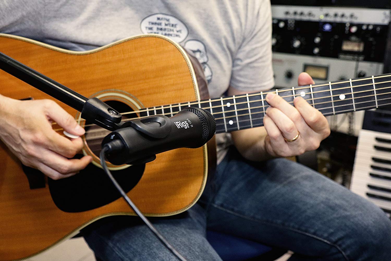 IK Multimedia iRig Mic HD 2 High-definition Handheld Digital Microphone for iPhone, iPad, Mac and PC