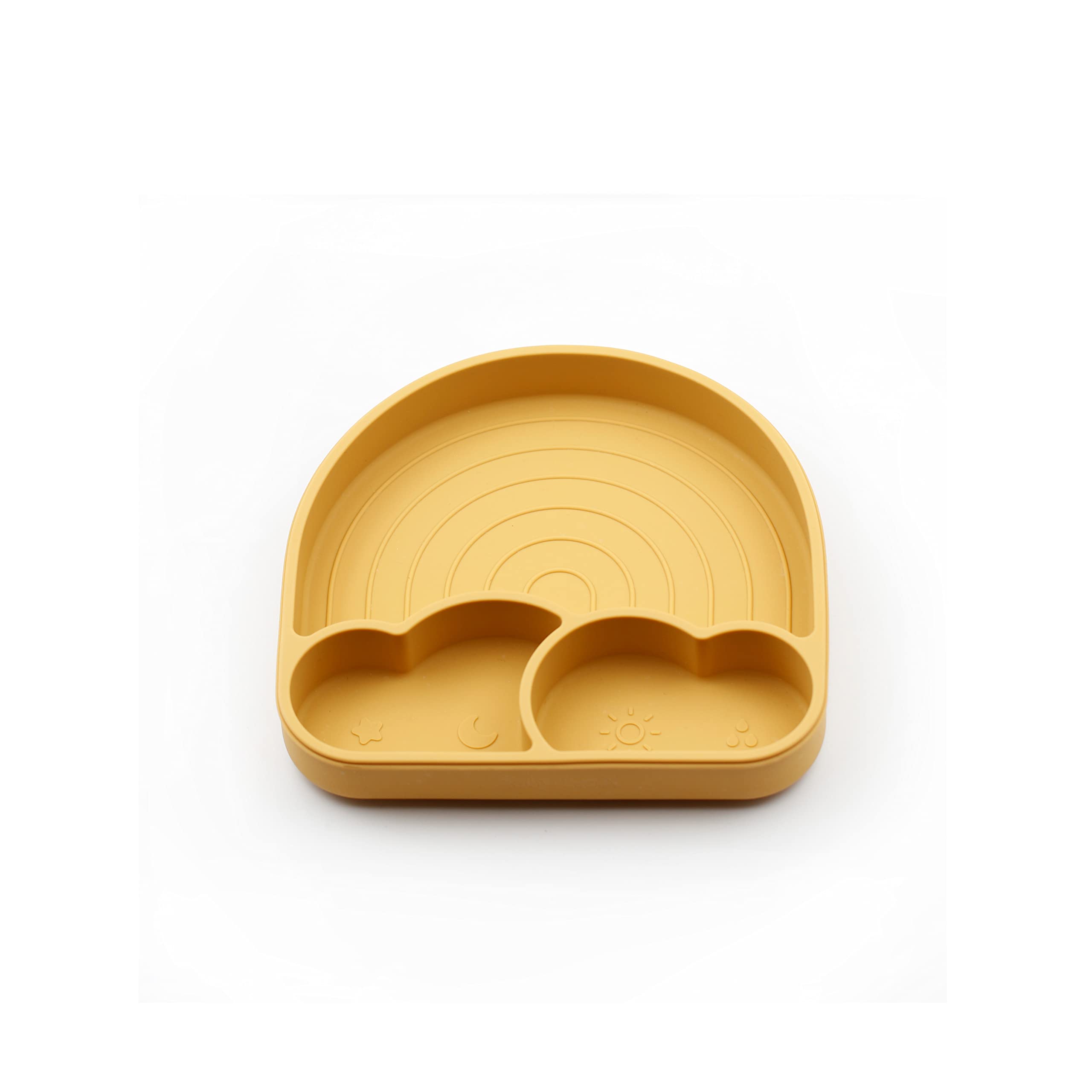 Silicone Baby Feeding I Baby Led Weaning Complete Set- Toddler Plate and Bowl, Bib, Mat, Spoon and Fork (6-12 Months)