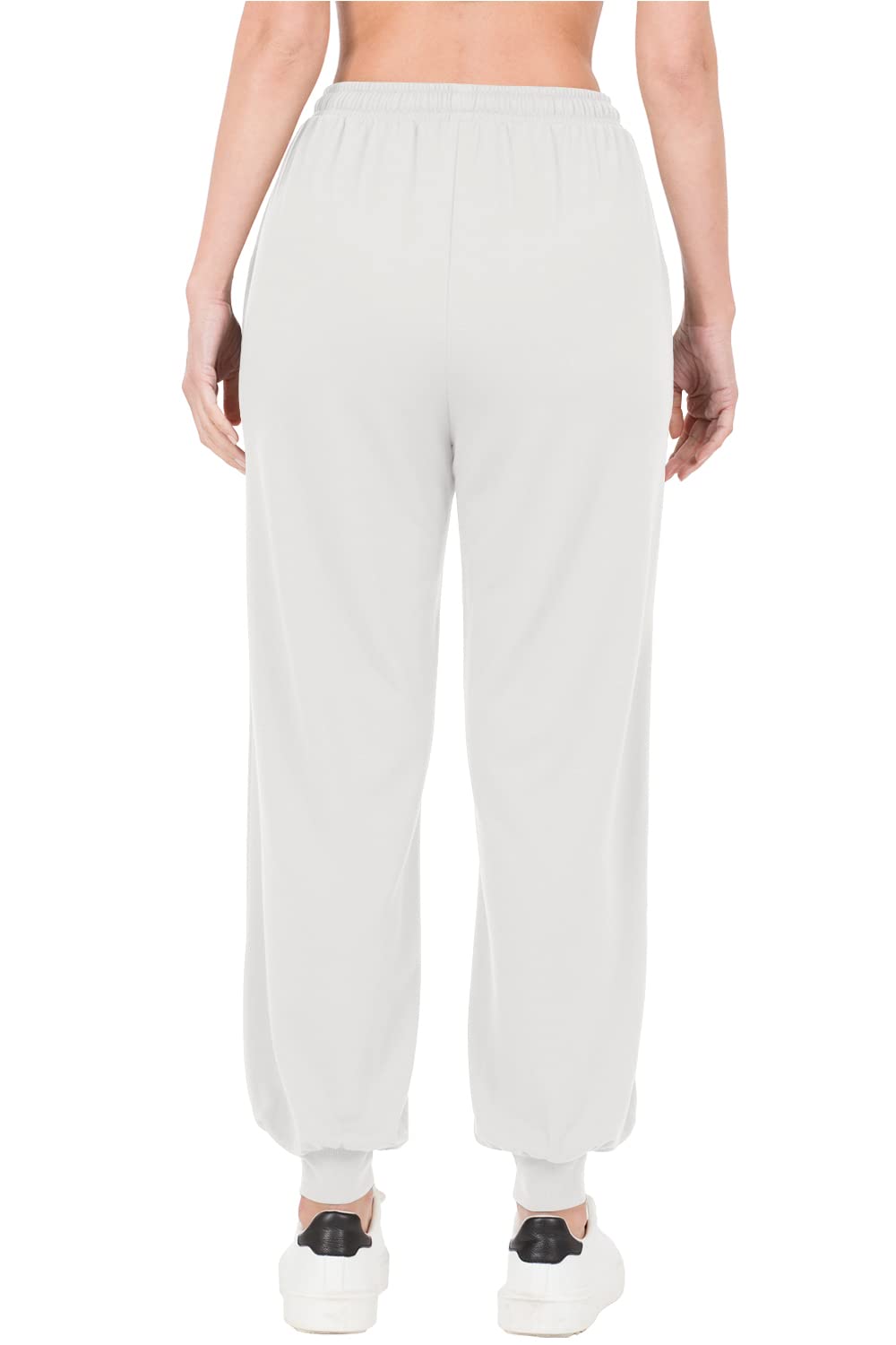 Nolabel 8043 Women's Soft French Terry Jogger Pants with Pockets MidnightNavy L