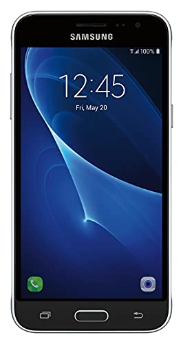 Samsung Galaxy J3 (2018) J337A 16GB Unlocked AT&T 4G LTE Phone w/ 8MP Camera - Black (Renewed)