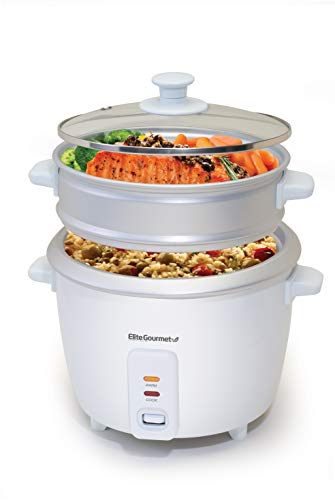 Maxi-Matic Rice Cooker, 16 Cup, White