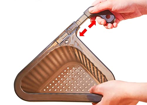 Sink Drain Strainer Basket Kitchen Food Catcher Filter Sink Waste Adjustable Retractable Sink Strainer Organizer Swan Sink Corner Strainer