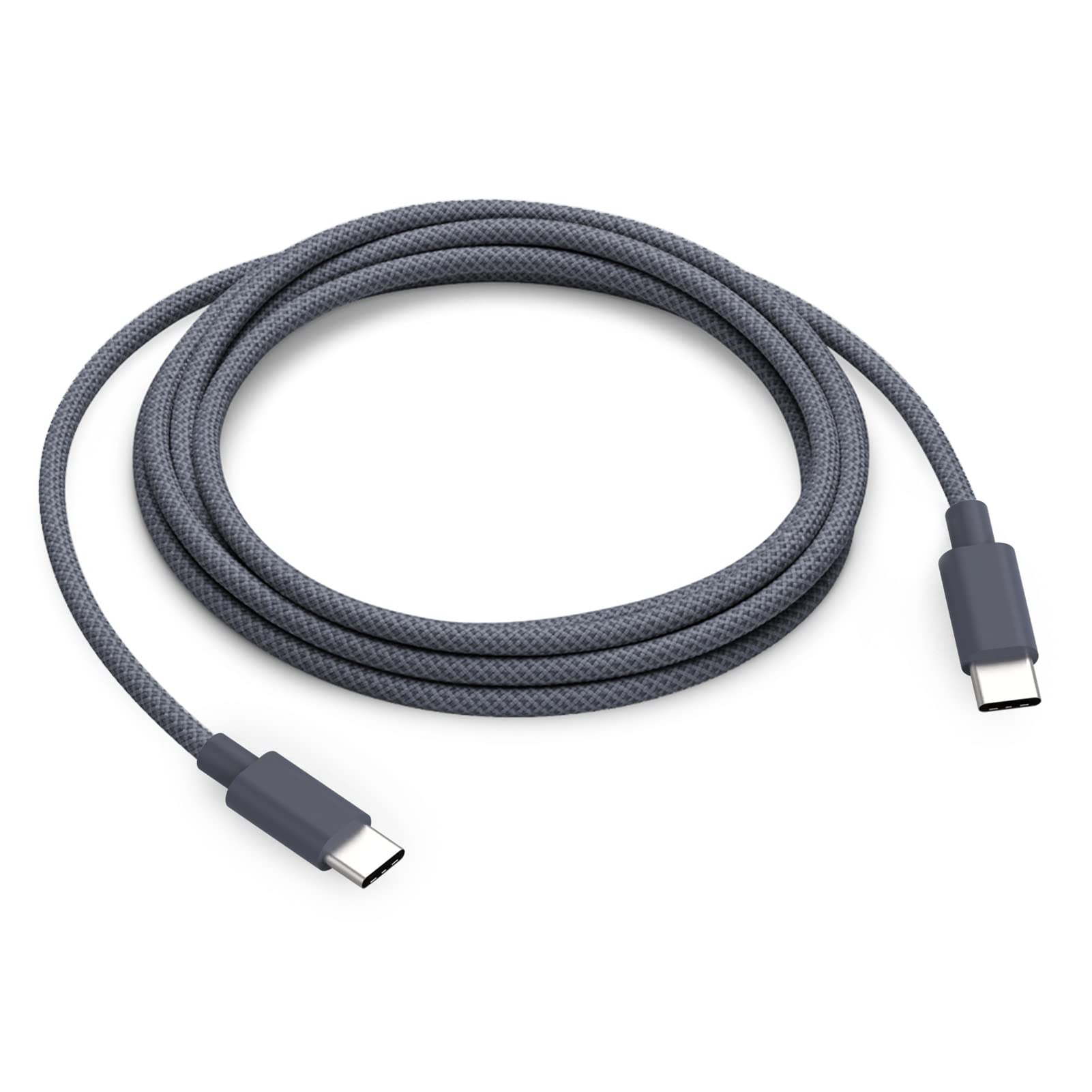 USB C to USB C Cable 60W 6.6ft, USBC Type C Fast Charging Cord for MacBook Pro, Mac Air, iPad Pro 12.9 11 inch, iPad Air Mini, iPhone15/Pro/Pro Max, Samsung Galaxy S23+ S23 Ultra, Pixel, LG