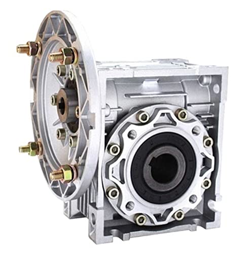 RGWOW WYanHua-Electric Gearbox 90 Degree Gearbox, NMRV040 Worm Gear Speed Reducer, Input Hole Diameter 9mm or 11mm or 14mm Out Hole Diameter 18mm Durable