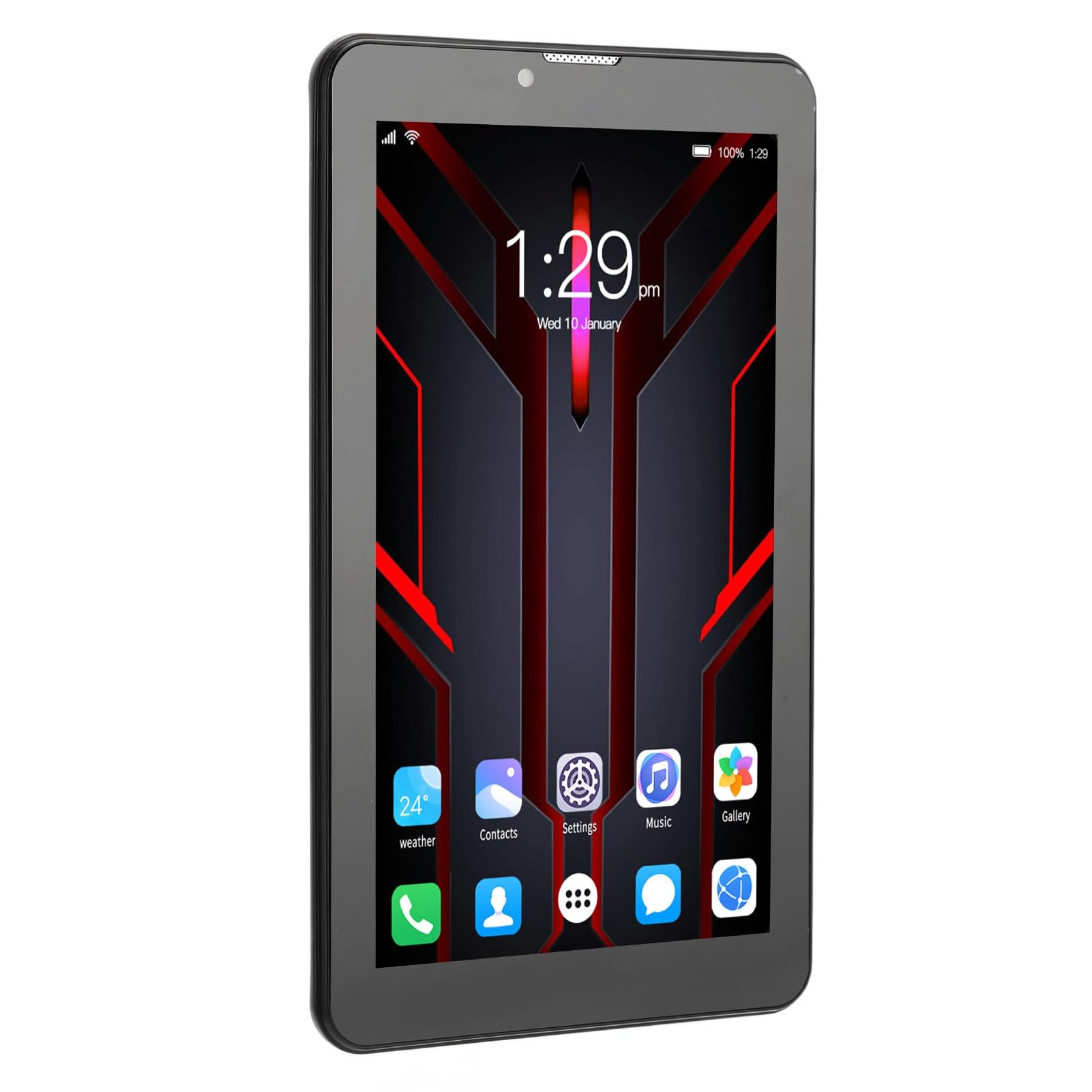 MAVIS LAVEN 7in Tablet, Blue 1960x1080 IPS Dual Camera Calling Tablet for Study (US Plug)