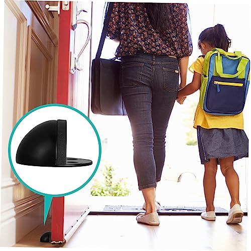 MAGICLULU 8 Pcs Door Stop Floor Door Open Holder Rubber Wall Shield Door Bumper Guard Bumper Protector Door Draft Door Lock Stopper Invisible Door Catch Hinge Stainless Steel No Punching