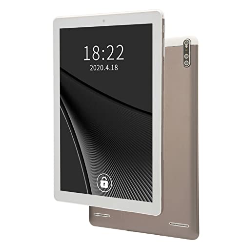 MAVIS LAVEN HD Tablet, Multifunction Dual SIM Card Dual Standby Grey WiFi Octa Core 3GB RAM 64GB ROM 13MP Rear Camera 10 Inch HD Tablet for Daily Use (US Plug)
