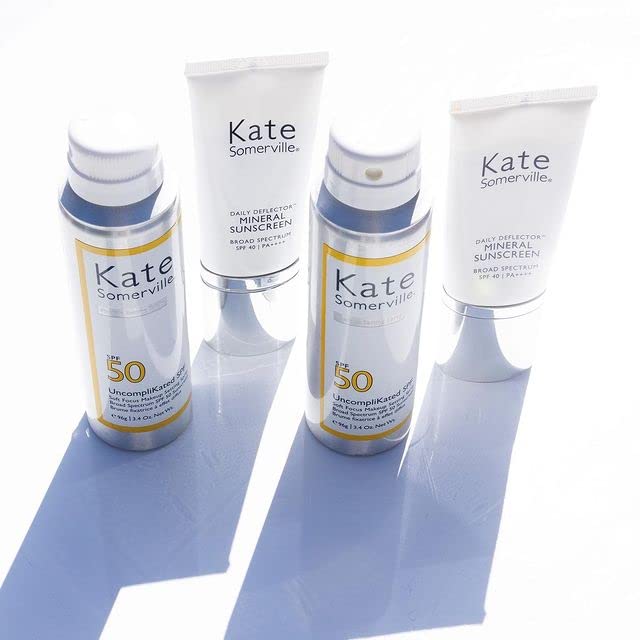 Kate Somerville UncompliKated SPF β SPF 50 Face Sunscreen and Soft Focus Makeup Setting Spray β Daily Use Skin Care with Matte Finish, 3.4 Fl Oz