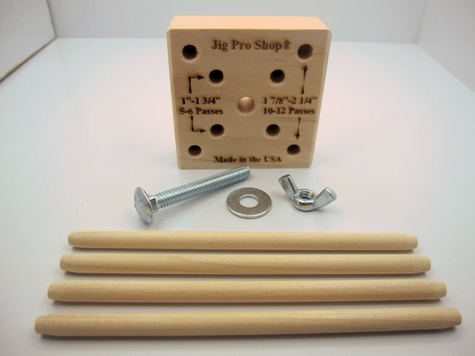 Jig Pro Shop 10" Pocket Pro w/Multi-Monkey Paracord Bracelet Jig