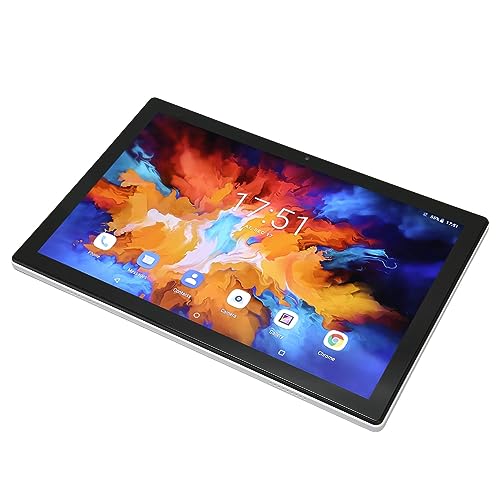 MAVIS LAVEN Tablet for Android 11.0, IPS Screen HD Tablet Touch Pen MT6755 8 Core CPU Keyboard Mouse 12GB RAM for Home Use (White)