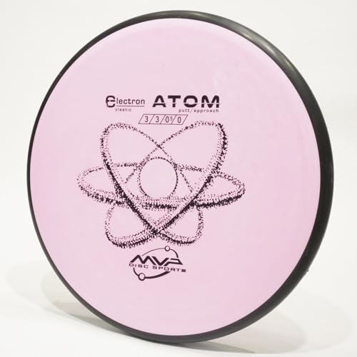 MVP Atom (Electron) Putter & Approach Golf Disc, Pick Weight/Color [Stamp & Exact Color May Vary] Orange 170-172 Grams