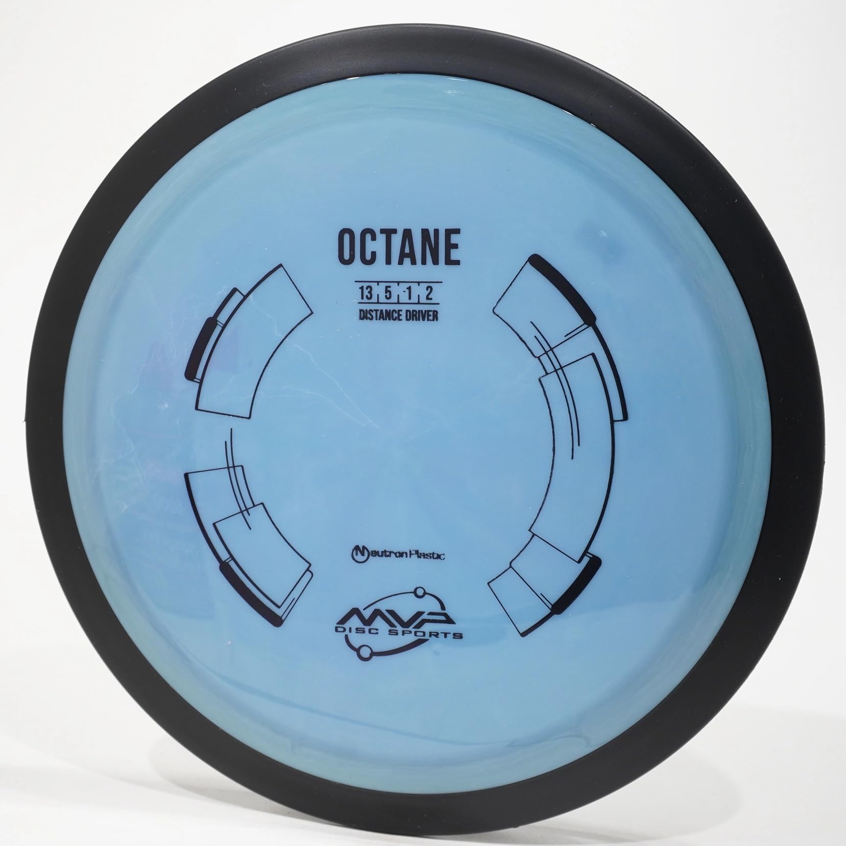 MVP Octane (Neutron) Distance Driver Golf Disc, Pick Weight/Color [Stamp & Exact Color May Vary] Blue 175-176 grams