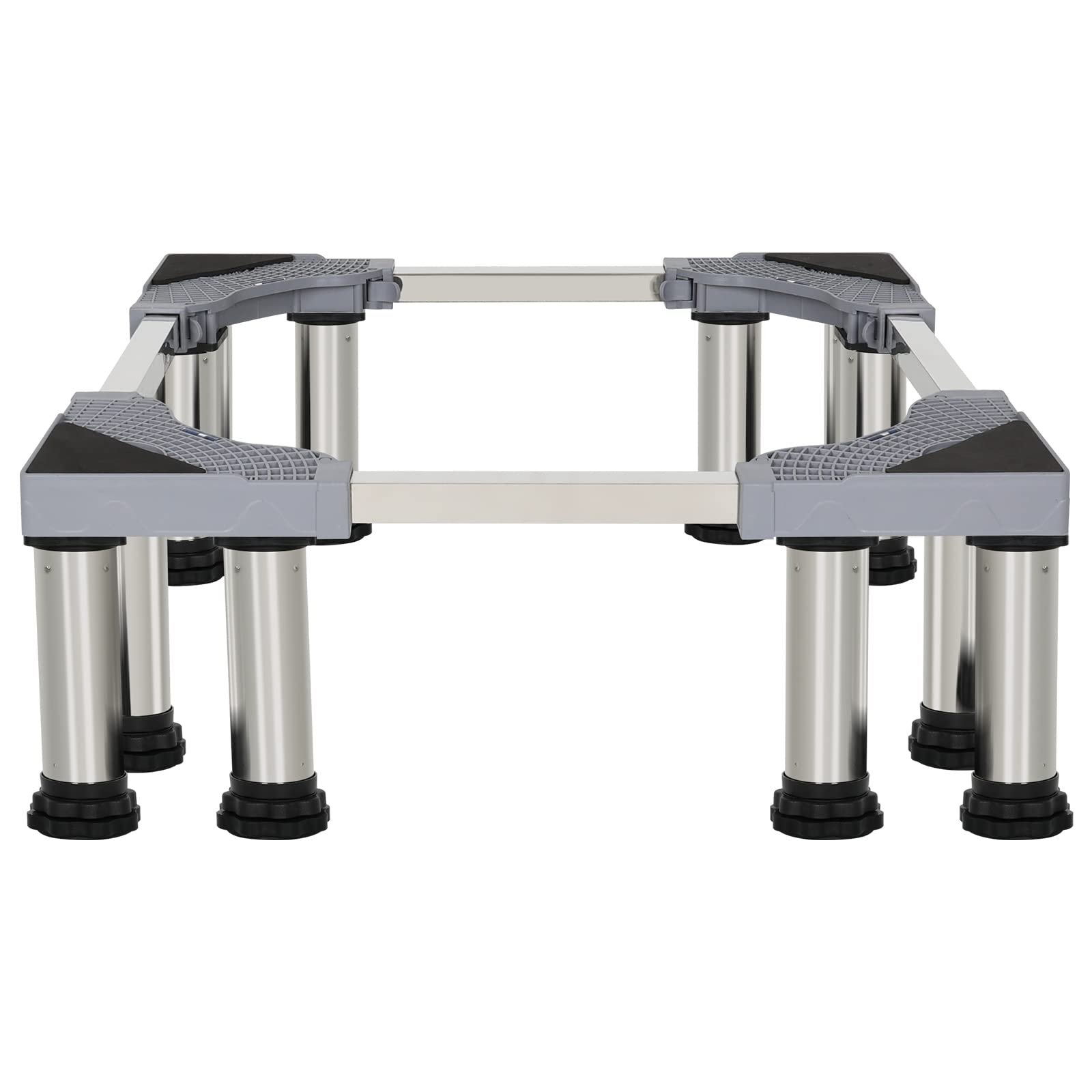 Kokorona Washing Machine Stand Mini Fridge Stand with 12 Strong Feet (9-10.2in High), Adjustable Refrigerator Base Multi-Functional Washer Dryer Pedestals, Max Load 660lbs