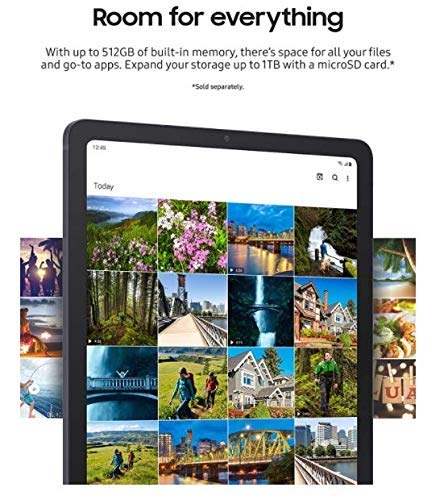 Samsung Galaxy Tab S7 (5G Tablet) LTE/WiFi (AT&T), Mystic Black - 128 GB (2020 Model - US Version & Warranty) - SM-T878UZKAATT (Renewed)