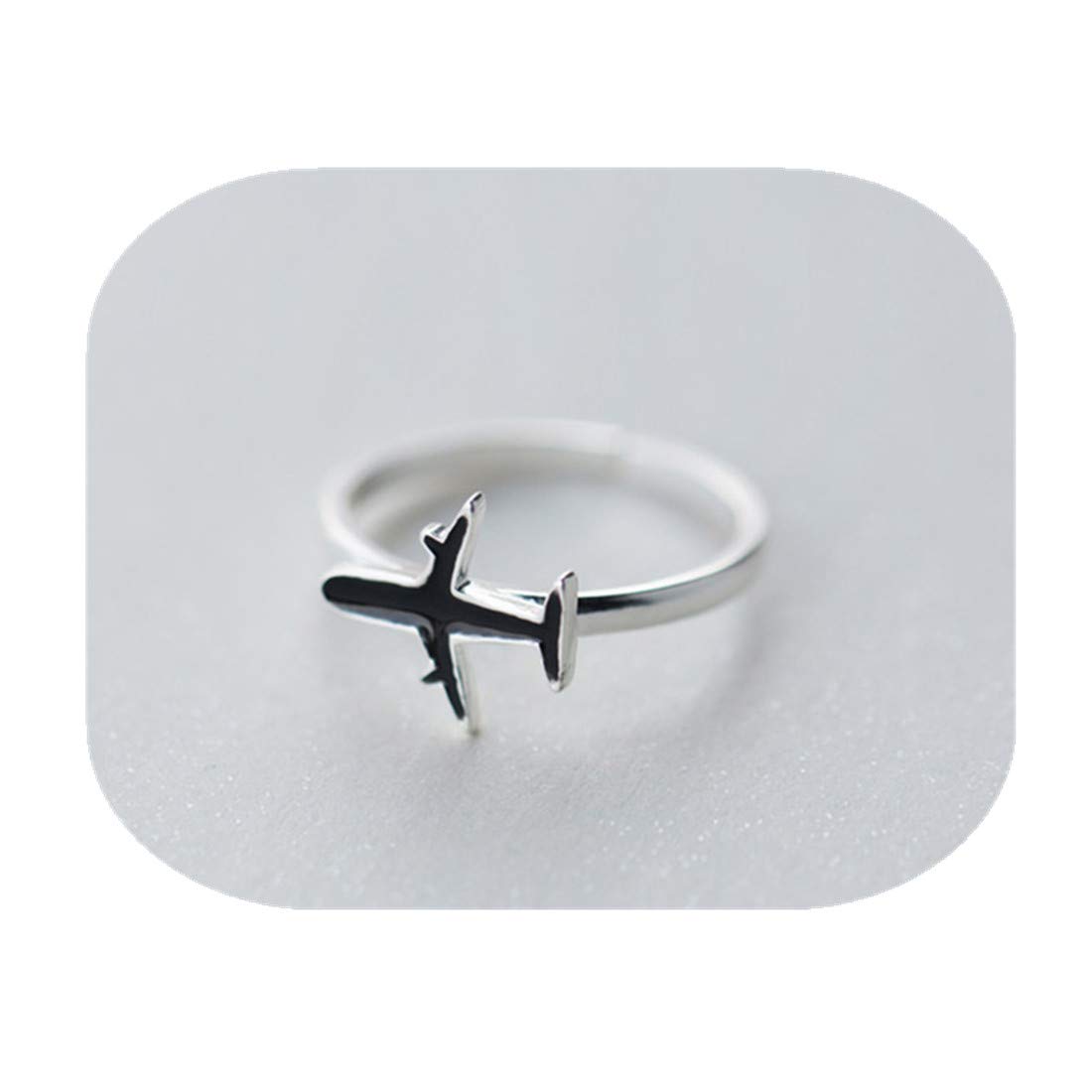 kakupao Plane Airplane Aeroplane Travel Ring,Travel Traveller Journey Gift World Aviation