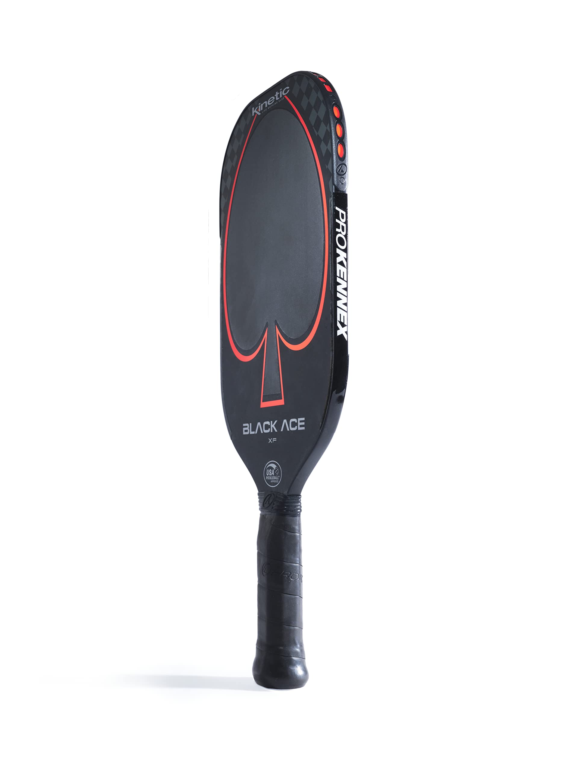 PROKENNEX Black Ace XF - Pickleball Paddle with Toray 700 Carbon Fiber Face - Comfort Pro Grip - USAPA Approved (Cover not Included)