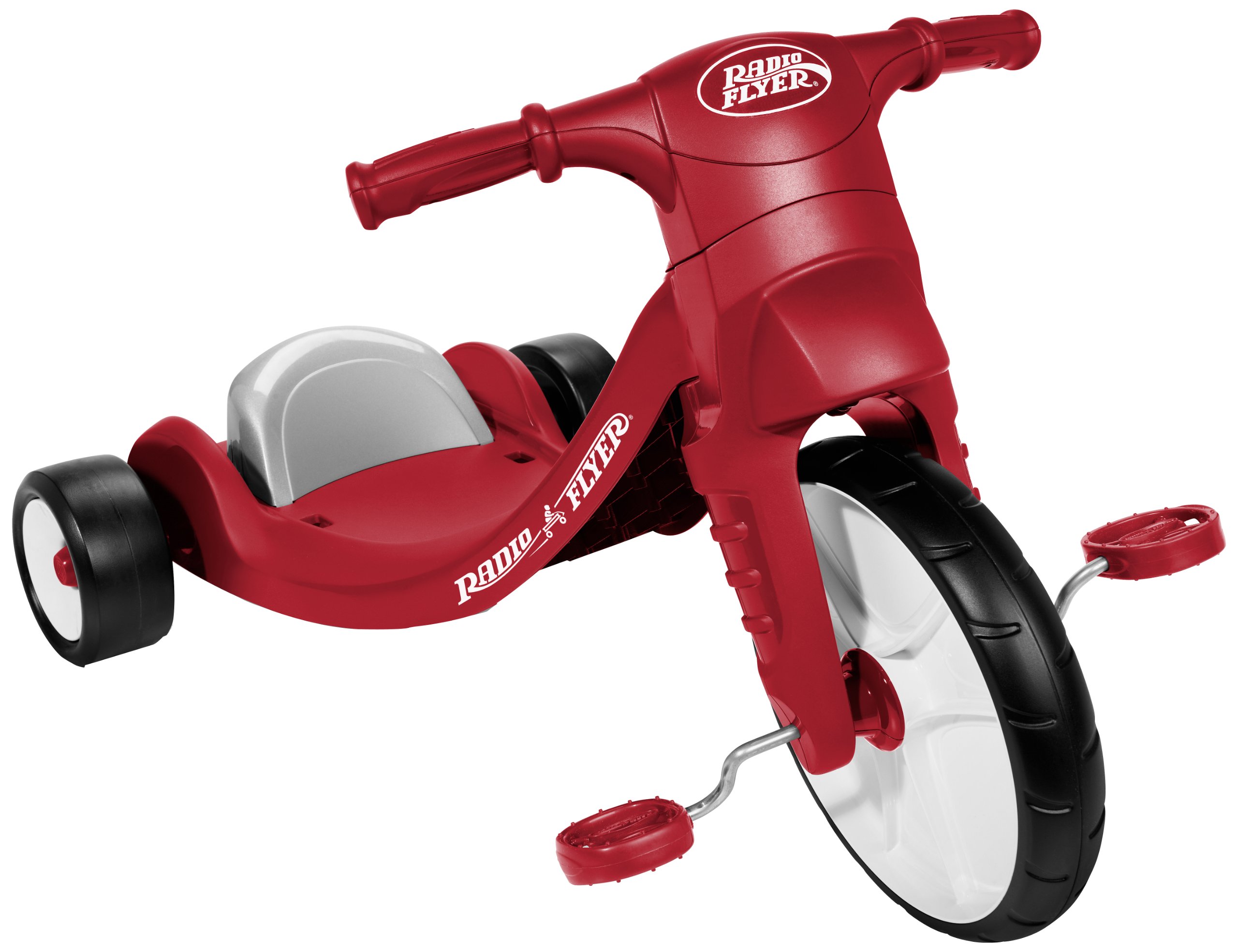 Razor DXT Drift Trike Yellow, One Size and Radio Flyer Junior Flyer Trike, Outdoor Toy for Kids, Ages 2-5