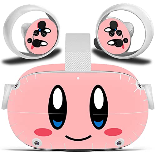 Oculus Quest 2 Stickers Eyes Anime VR Decal Skin for Headset and Controller Stickers Oculus Quest 2 Skins Vinyl Decal Stickers Skin for Oculus Quest 2 Protective Stickers