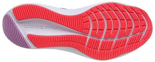 Nike Women's Road Running Shoe, Black Flash Crimson Beyond Pin, 7