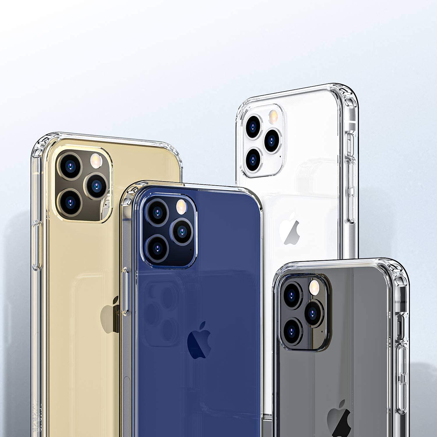 Luckymore Compatible with iPhone 12 Pro Max Case, Clear Case for iPhone Pro Max 6.7 Inch 2020.
