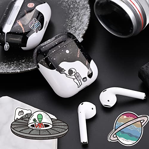 Mainrenka Cool Airpod Case 2nd Generation with Keychain Funny Airpods 2nd/1st Generation Case Cover Compatible with Cute Airpod Gen 2 & 1 Case