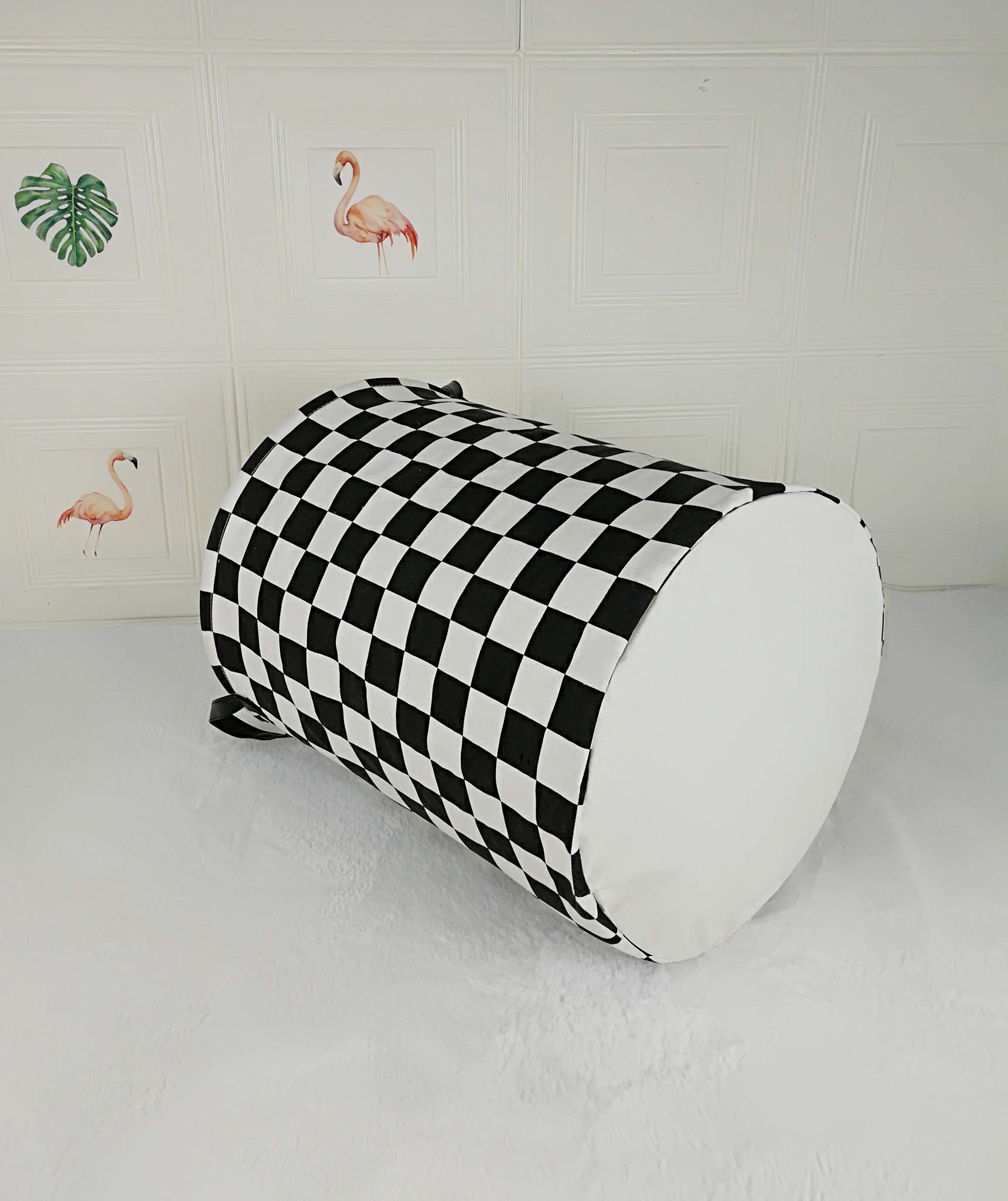 MAIZMZ Toys Storage Bins Kids Hamper Laundry Basket Large Canvas Collapsible Gift Organizer Box for Home Dorm Office Closet Shelf(race car)