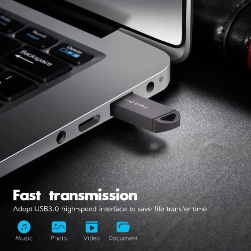 USB Flash Drive 2TB, Portable Thumb Drives 2000GB USB 3.0 Memory Stick, Ultra Large Storage USB 3.0 Drive, High-Speed 2000GB Jump Drive, 2TB Swivel Design Zip Drive for Laptop/PC